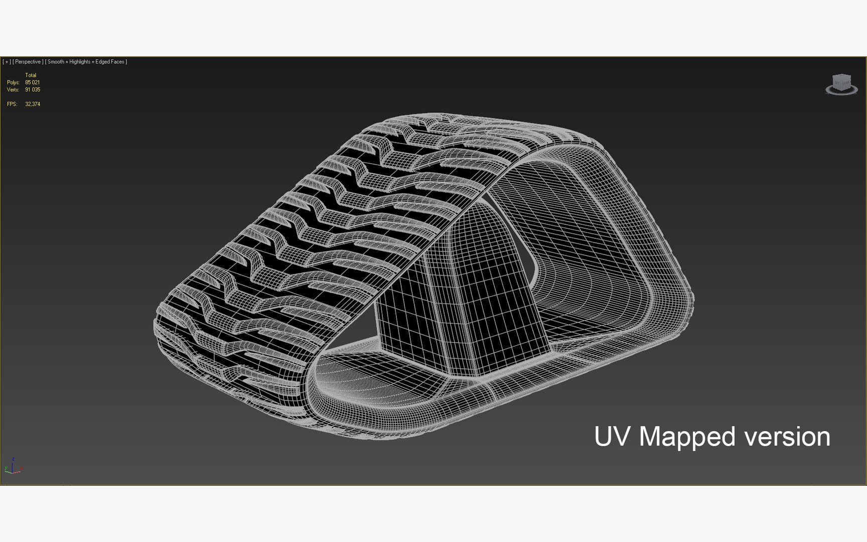 3d tracks designed model