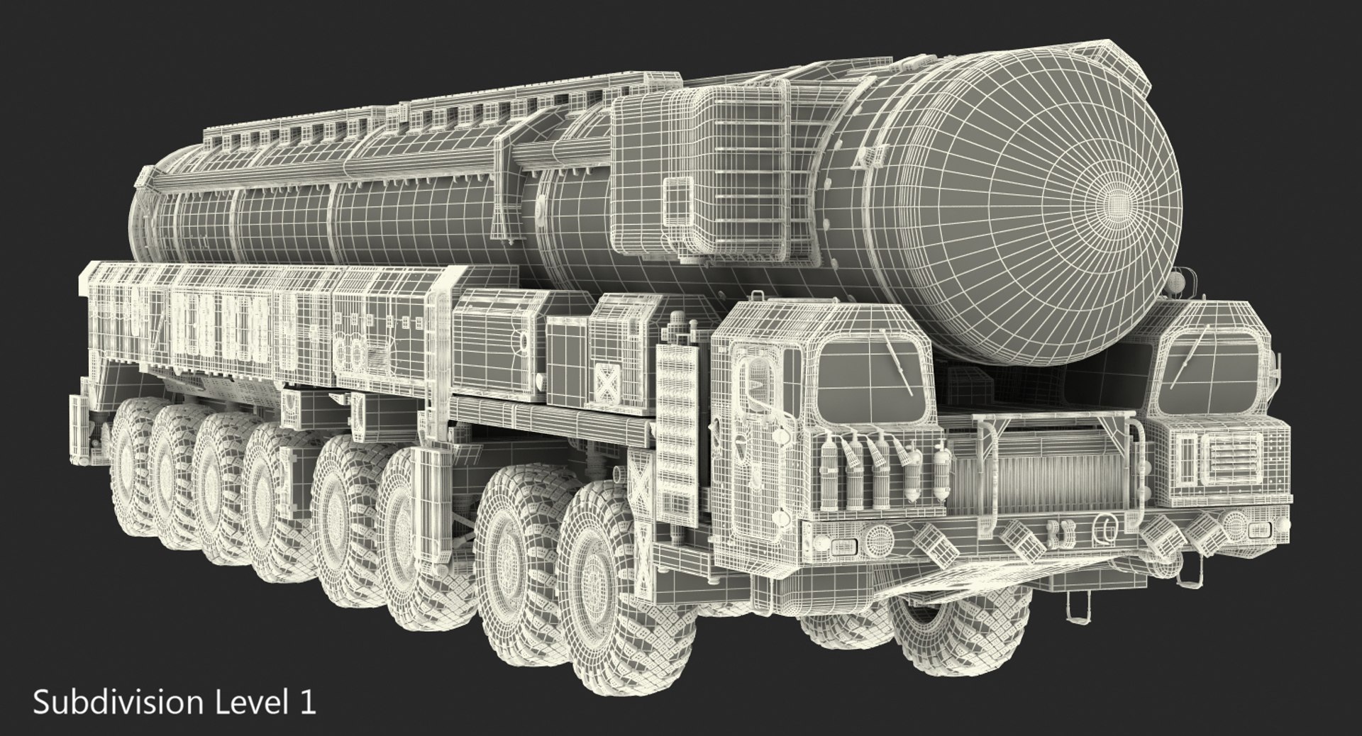 Transporter Erector Launcher Rt-2pm 3D - TurboSquid 1234852