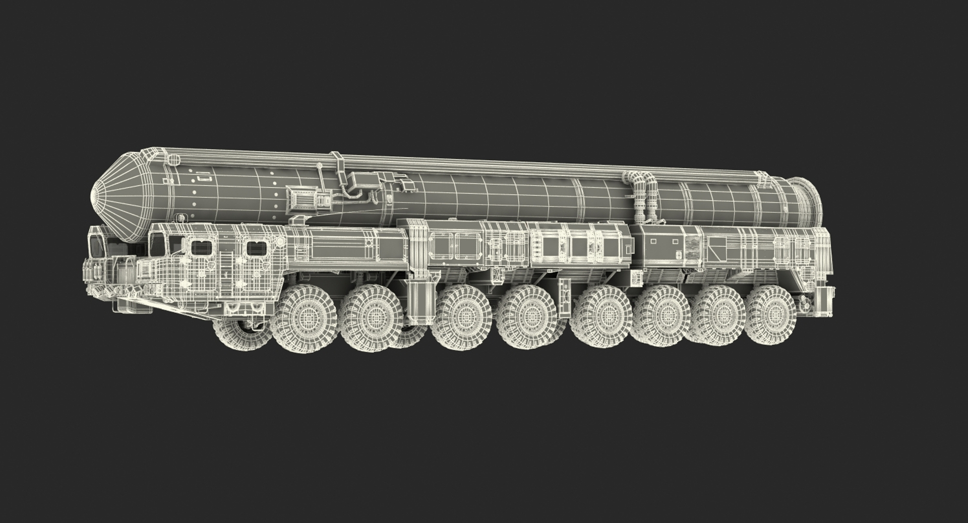 Transporter Erector Launcher Rt-2pm 3D - TurboSquid 1234852