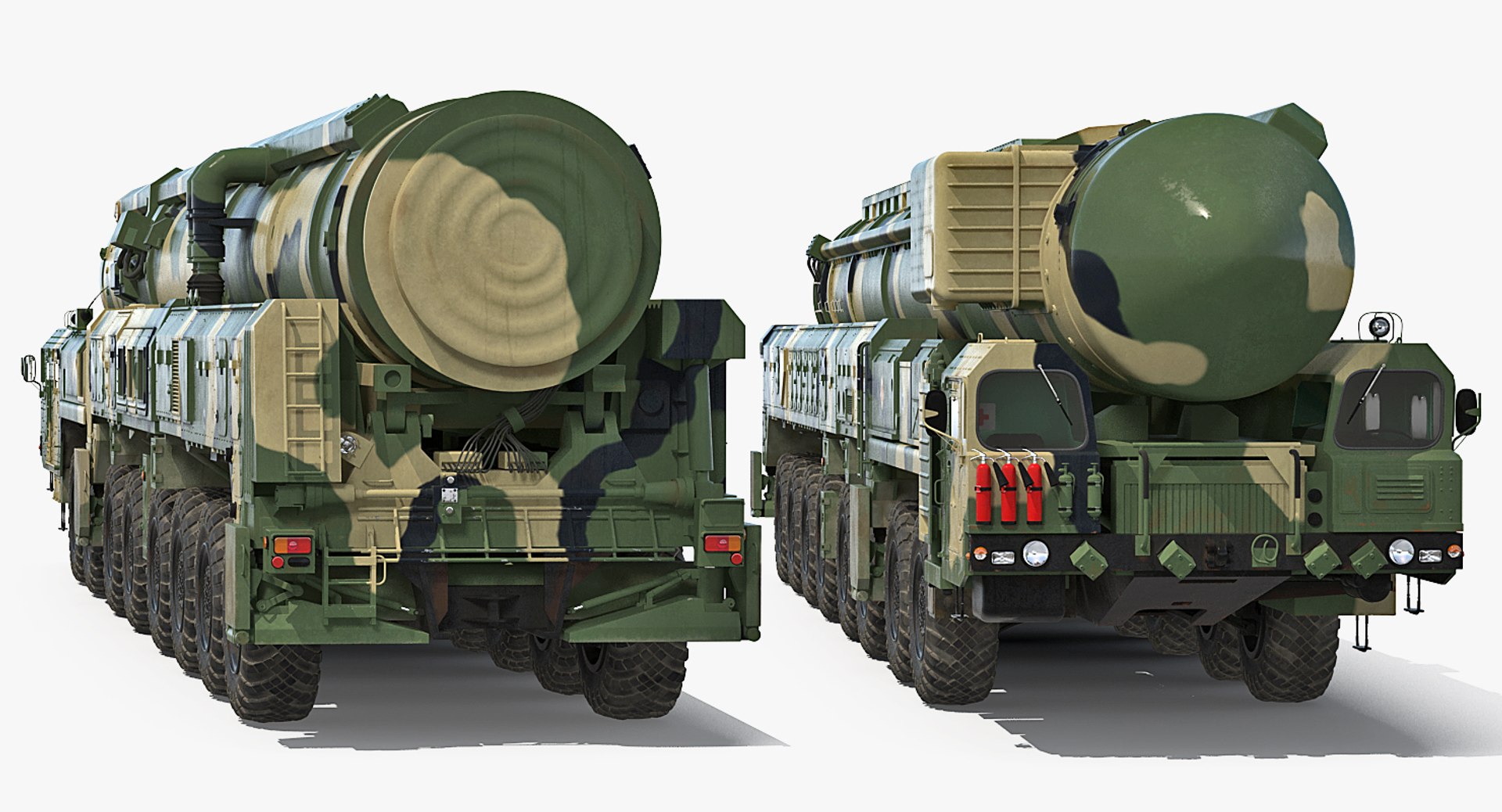 Transporter Erector Launcher Rt-2pm 3D - TurboSquid 1234852