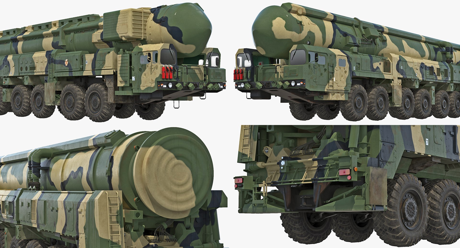 Transporter Erector Launcher Rt-2pm 3D - TurboSquid 1234852