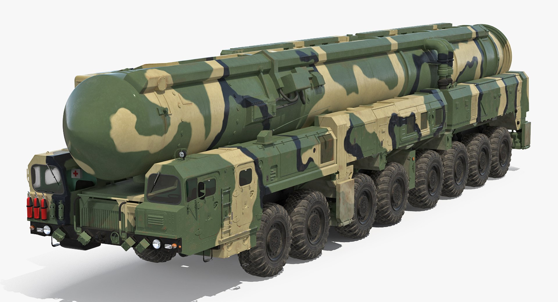 Transporter Erector Launcher Rt-2pm 3D - TurboSquid 1234852