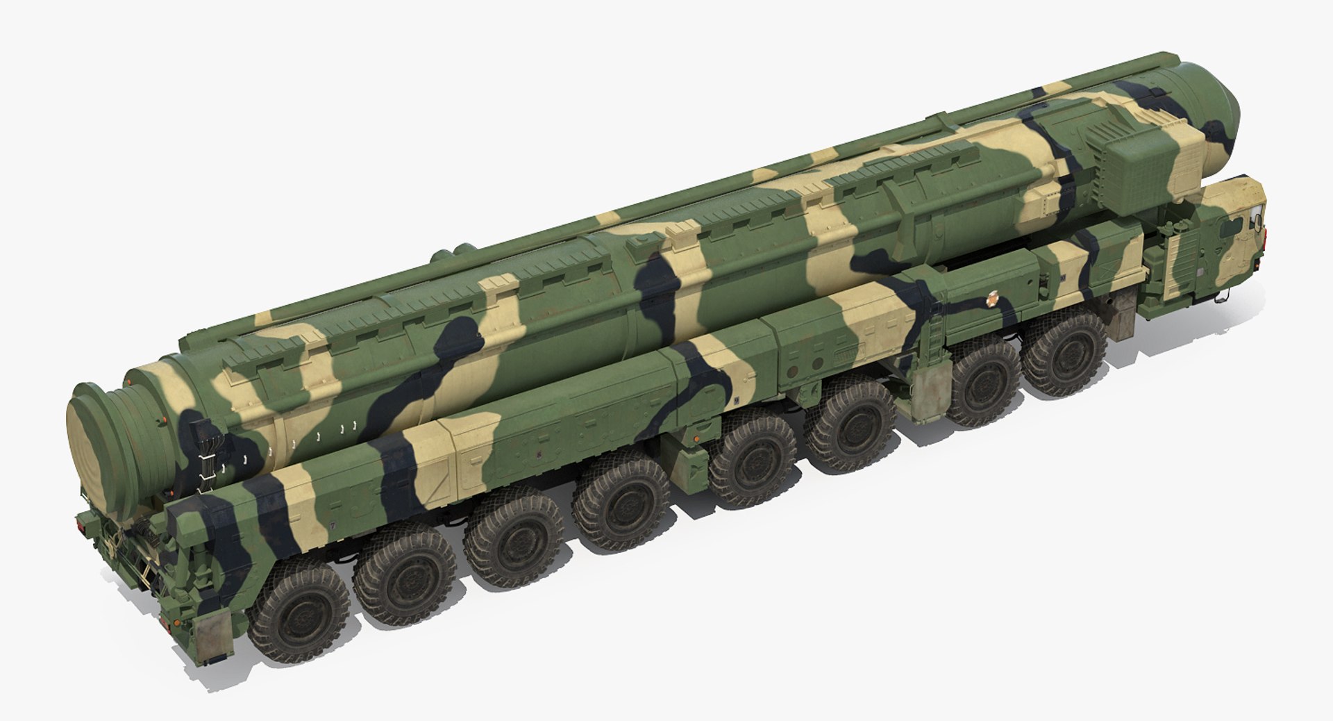 Transporter Erector Launcher Rt-2pm 3D - TurboSquid 1234852