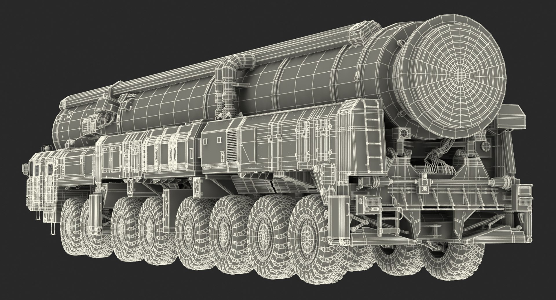 Transporter erector launcher rt-2pm 3D - TurboSquid 1234852