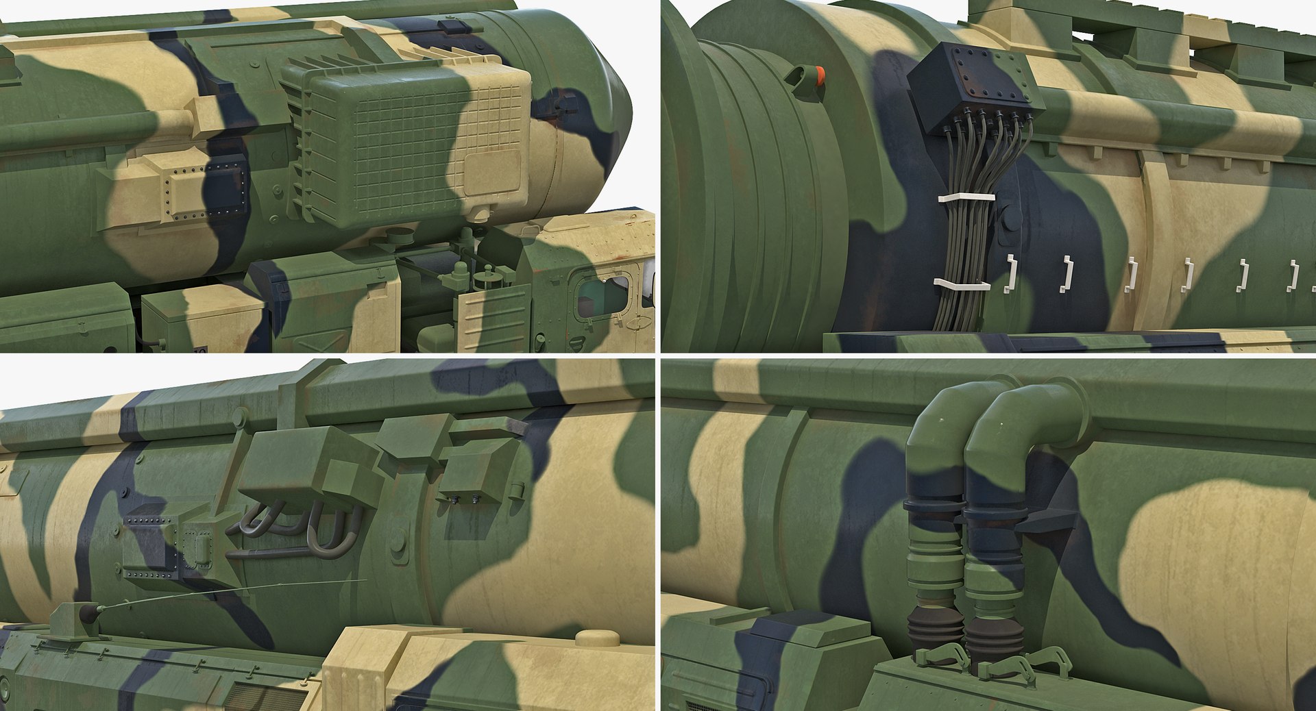 Transporter Erector Launcher Rt-2pm 3D - TurboSquid 1234852