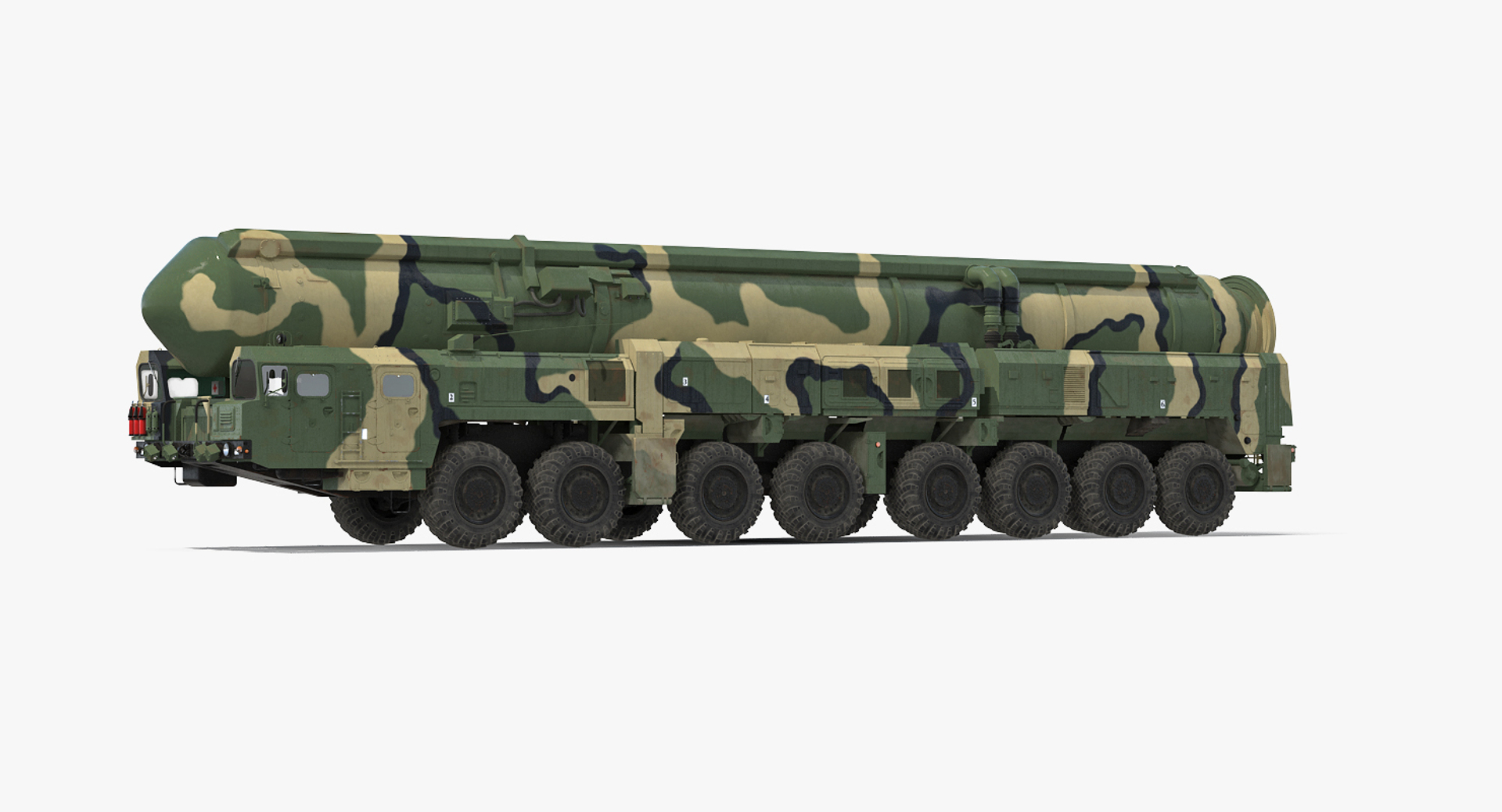 Transporter Erector Launcher Rt-2pm 3D - TurboSquid 1234852