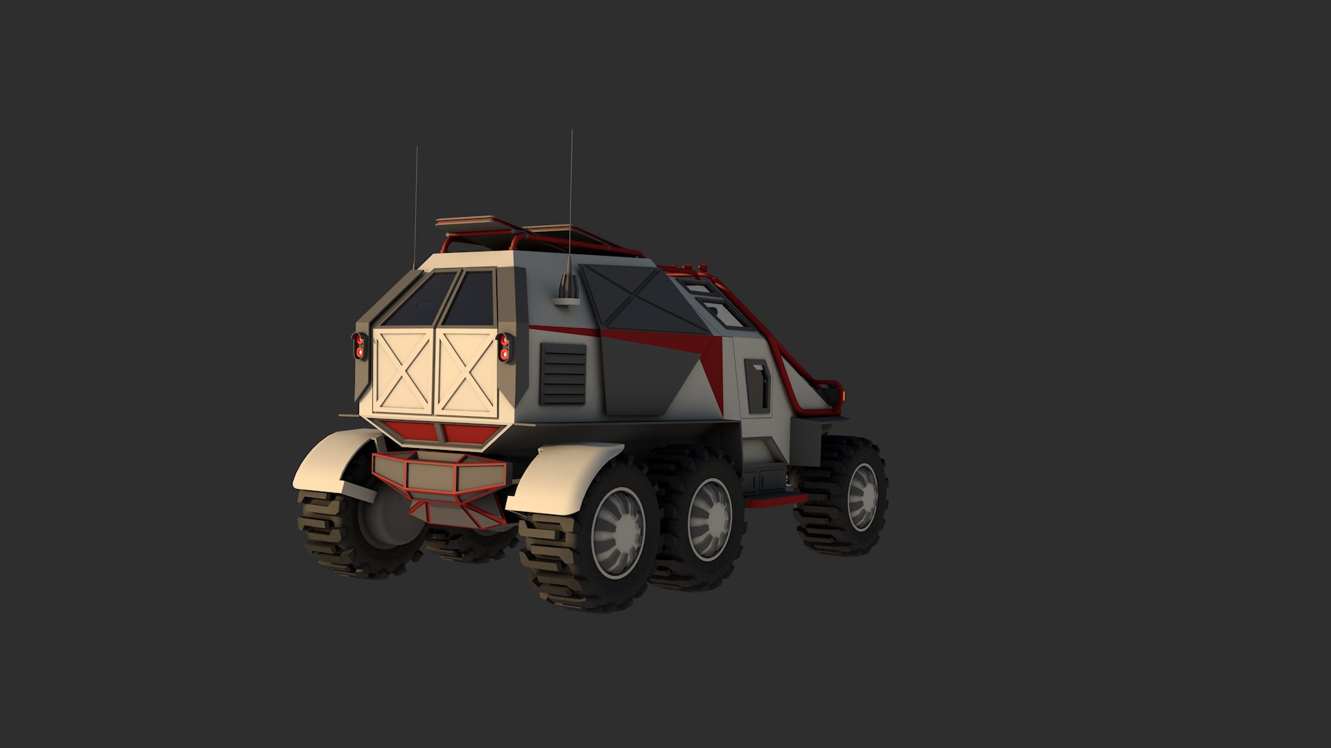 3D Model Space Buggy Vehicle - TurboSquid 1662283