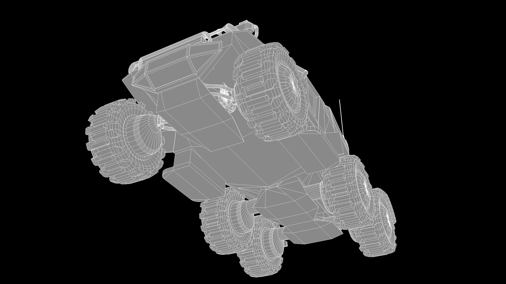 3D Model Space Buggy Vehicle - TurboSquid 1662283