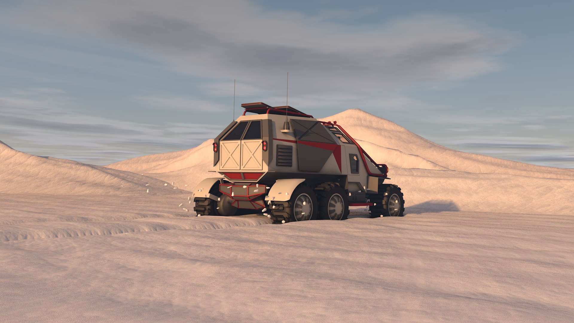 3D Model Space Buggy Vehicle - TurboSquid 1662283