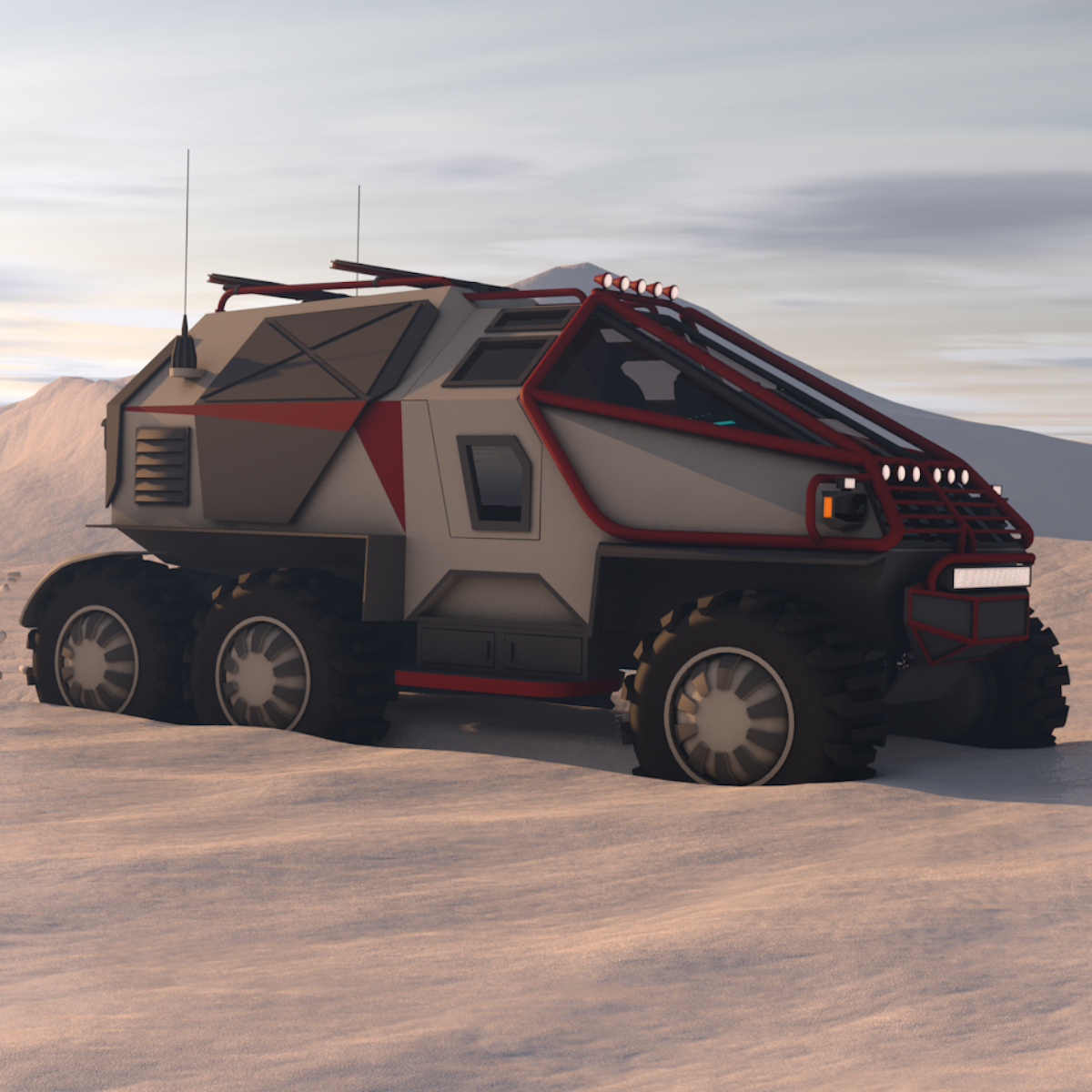 3D model space buggy vehicle - TurboSquid 1662283
