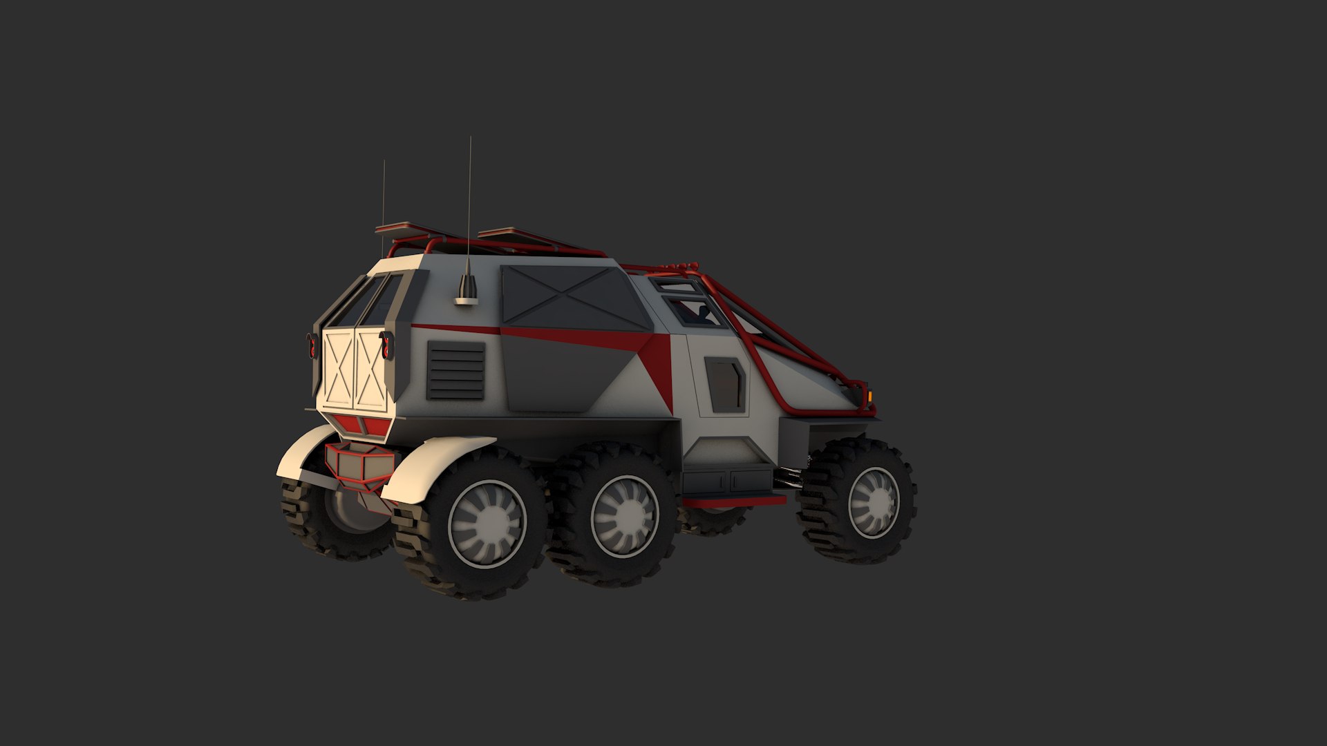 3D Model Space Buggy Vehicle - TurboSquid 1662283