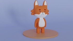 Cartoon Fox 3D Models for Download | TurboSquid