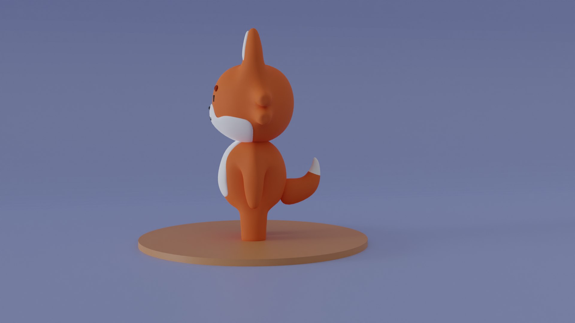 Little Fox Model - TurboSquid 2006778