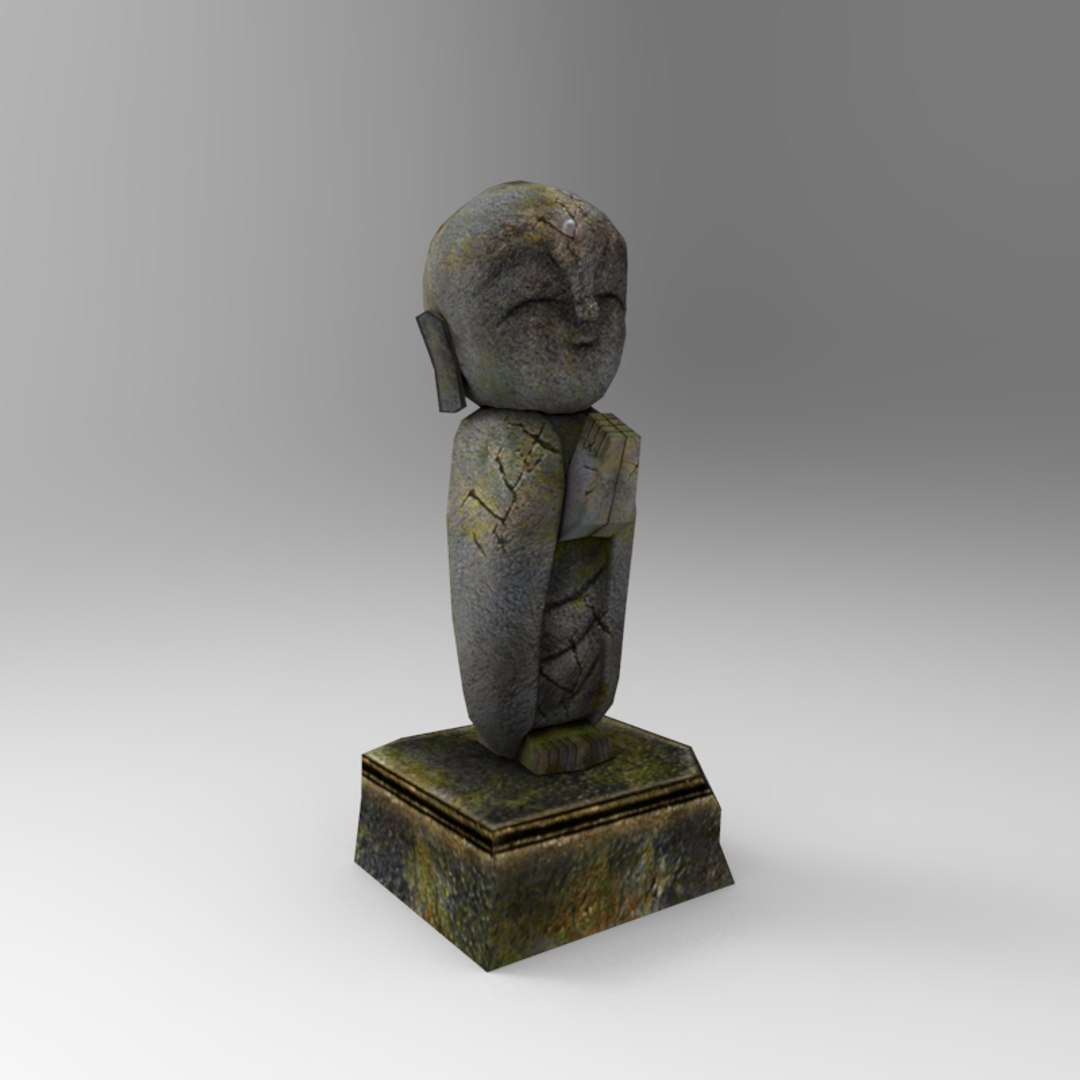 Stone Statue 3d Max