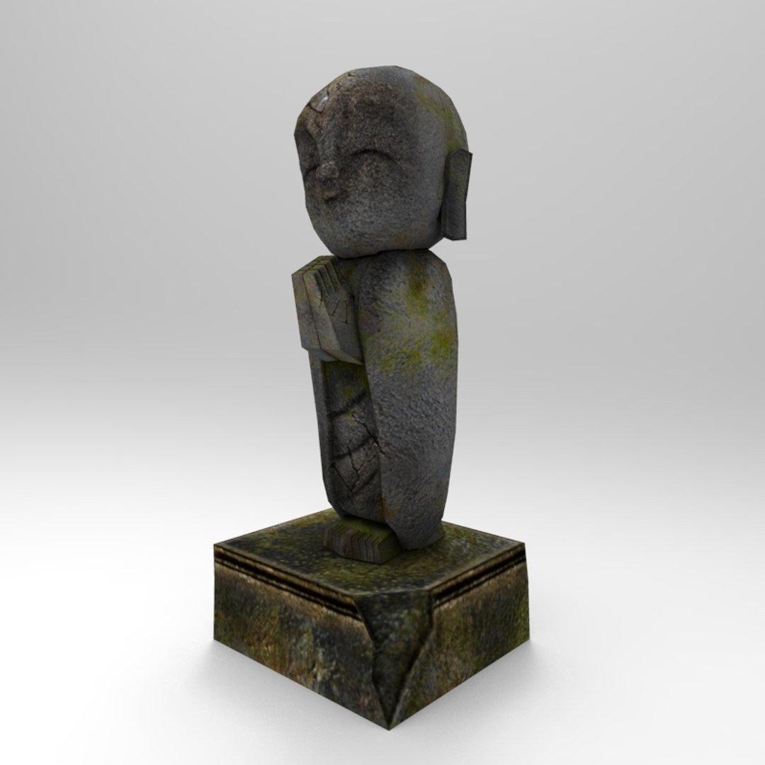 Stone Statue 3d Max