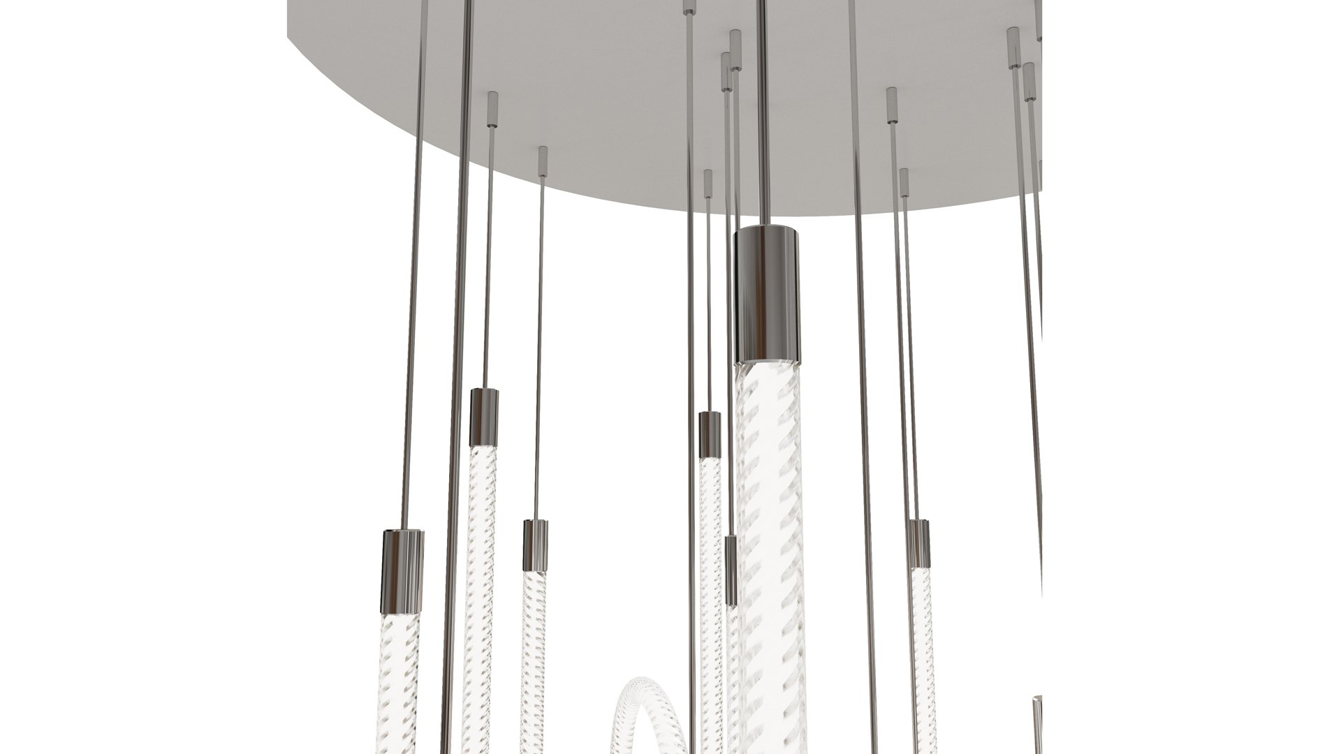 Saint-Louis TORSADE 10-light Chandelier Designer Stefania Di Petrillo ...