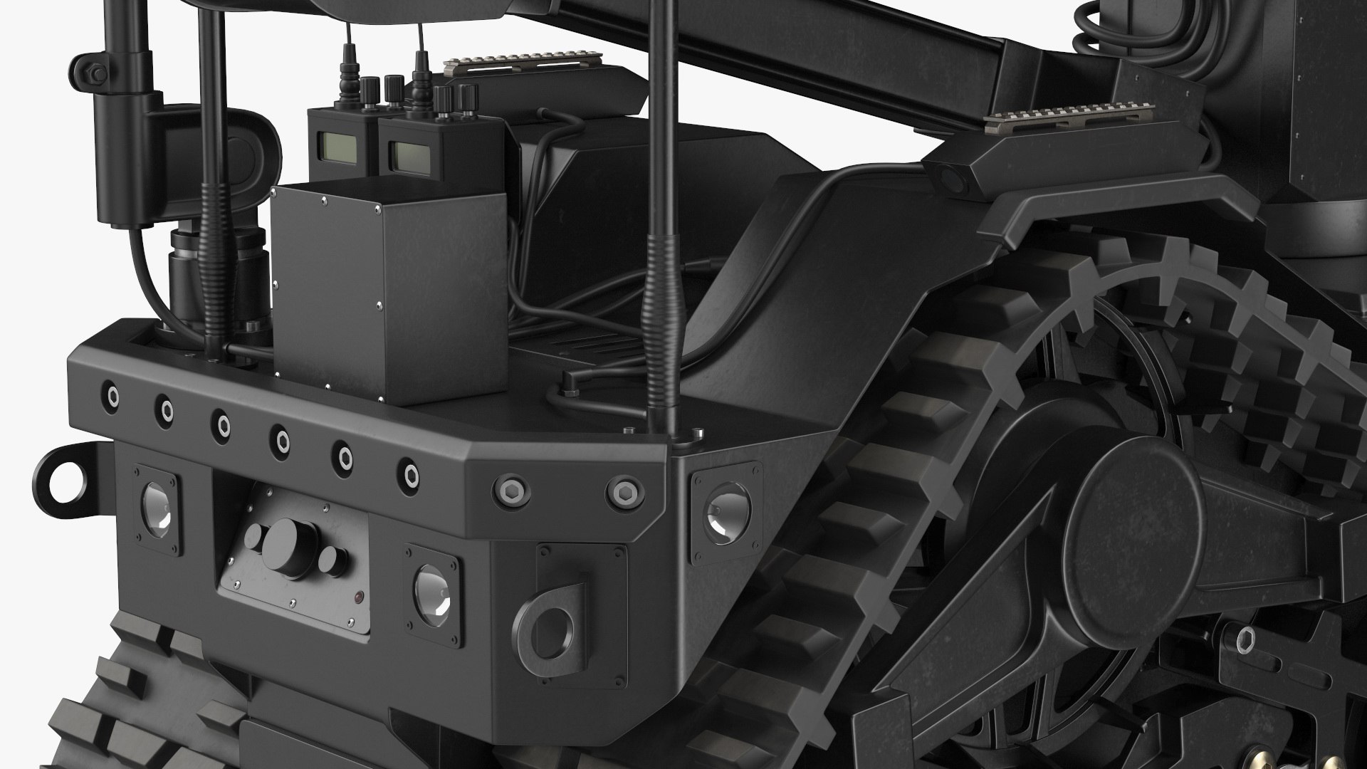 Scientific Robotic System Black On Caterpillar Tracks 3D - TurboSquid ...