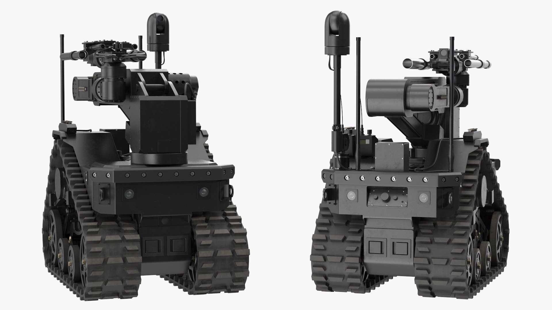 Scientific Robotic System Black On Caterpillar Tracks 3D - TurboSquid ...