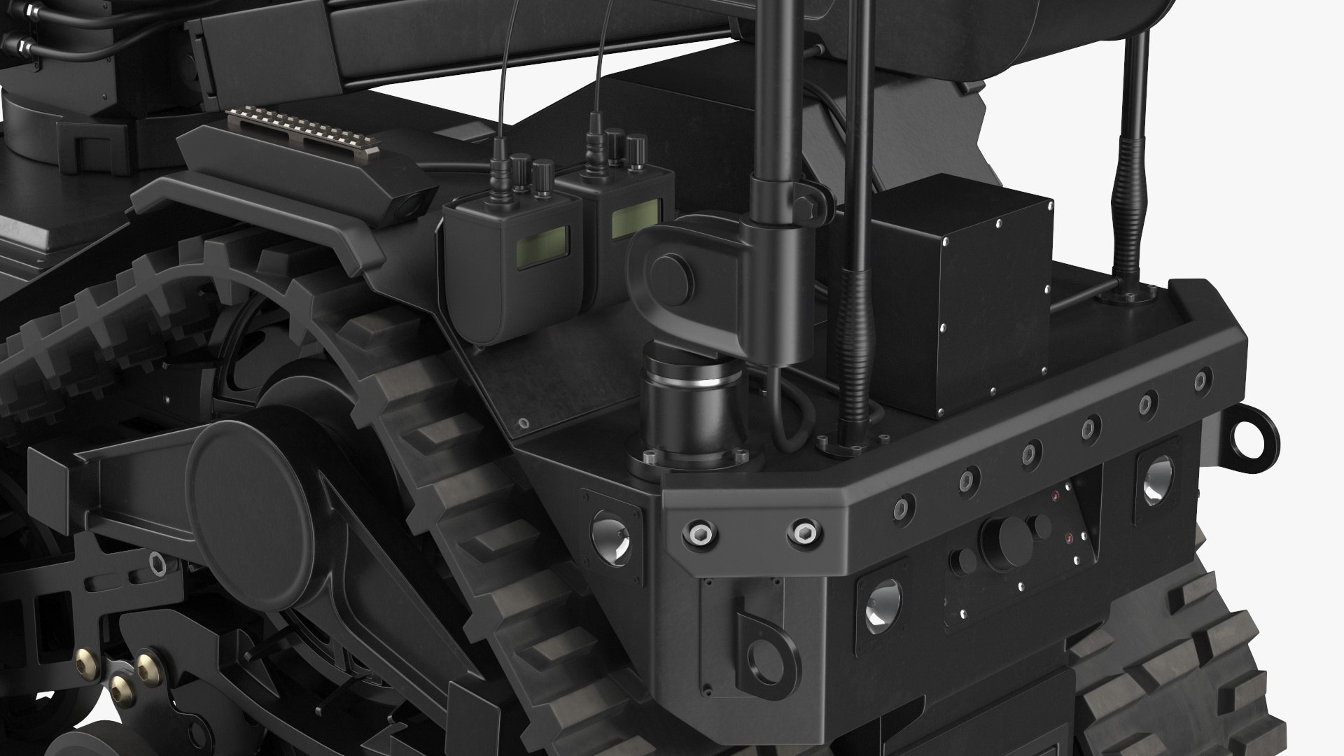 Scientific Robotic System Black On Caterpillar Tracks 3D - TurboSquid ...