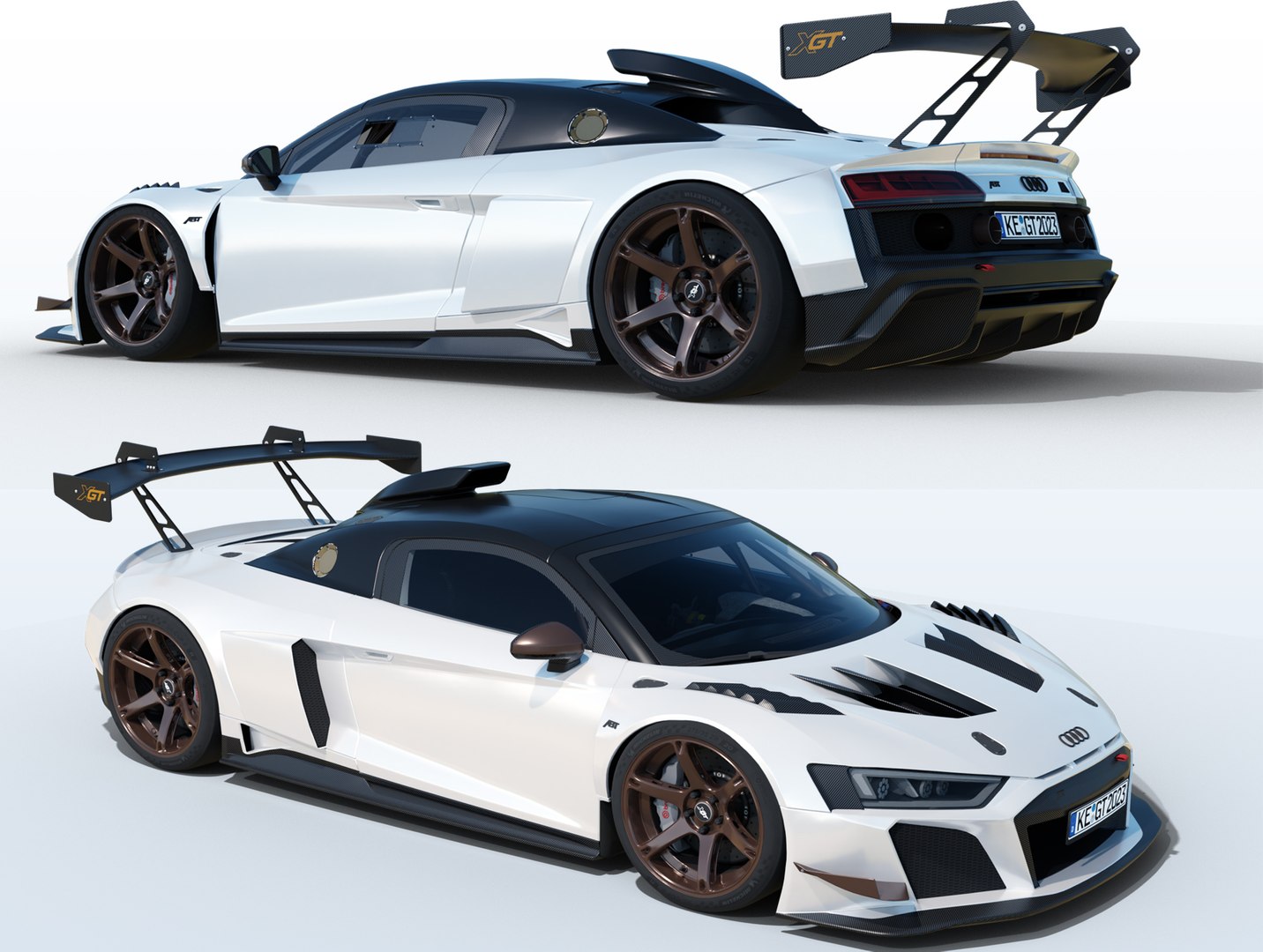 3D Model 2024 Audi R8 ABT XGT - TurboSquid 2262946