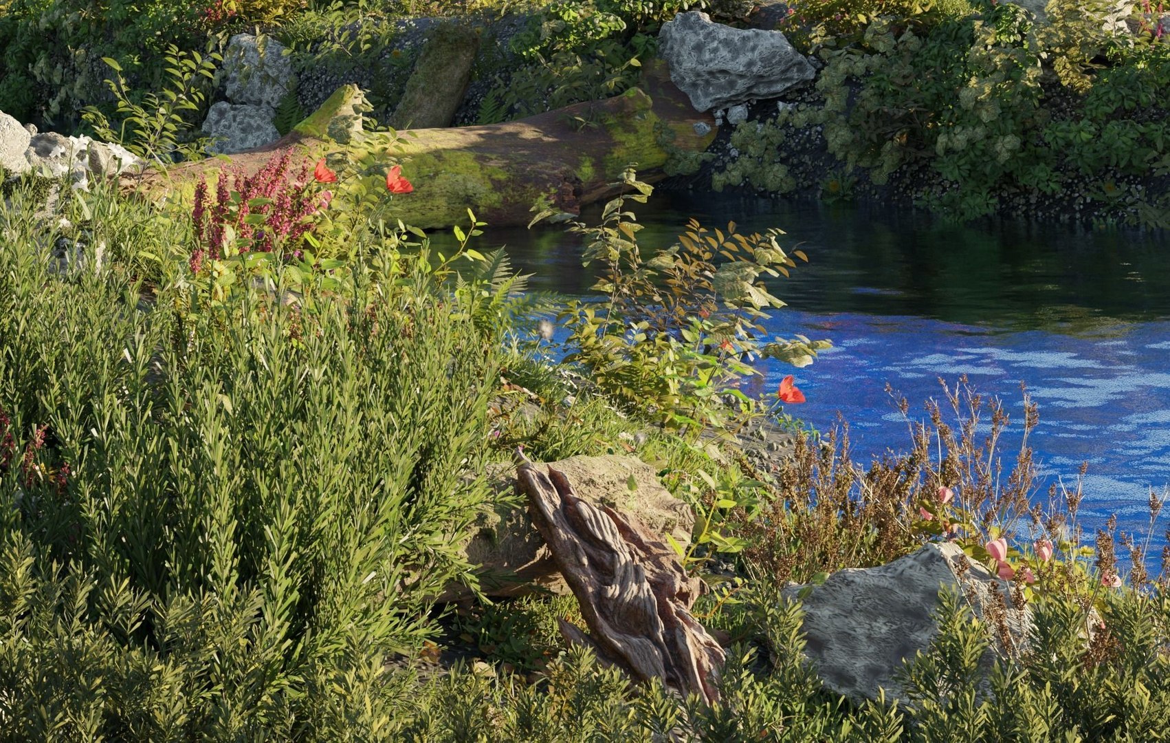 3D Nature Scene And Nature Pack Model - TurboSquid 1849552