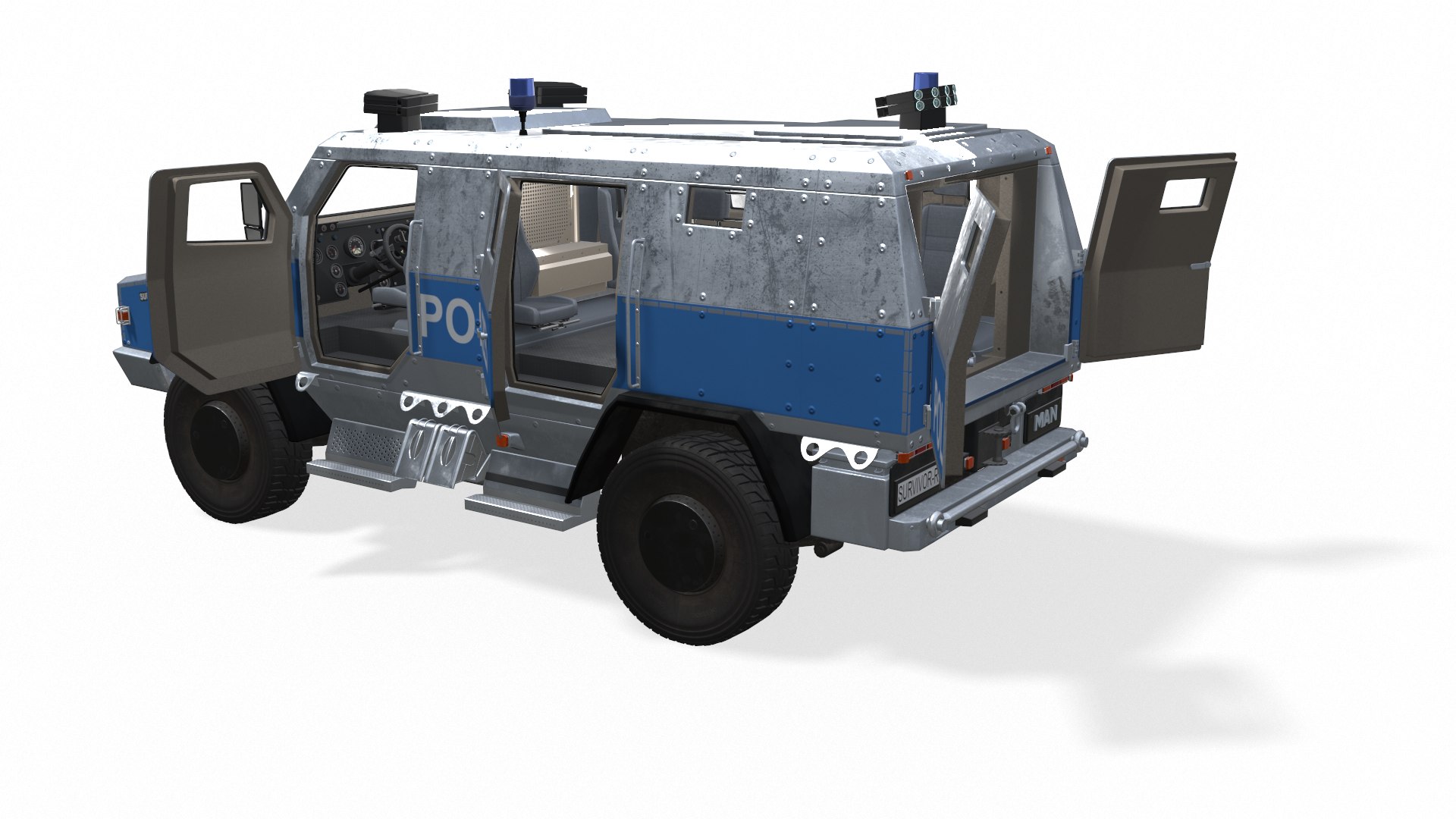 3D RMMV Survivor R Model - TurboSquid 1919295