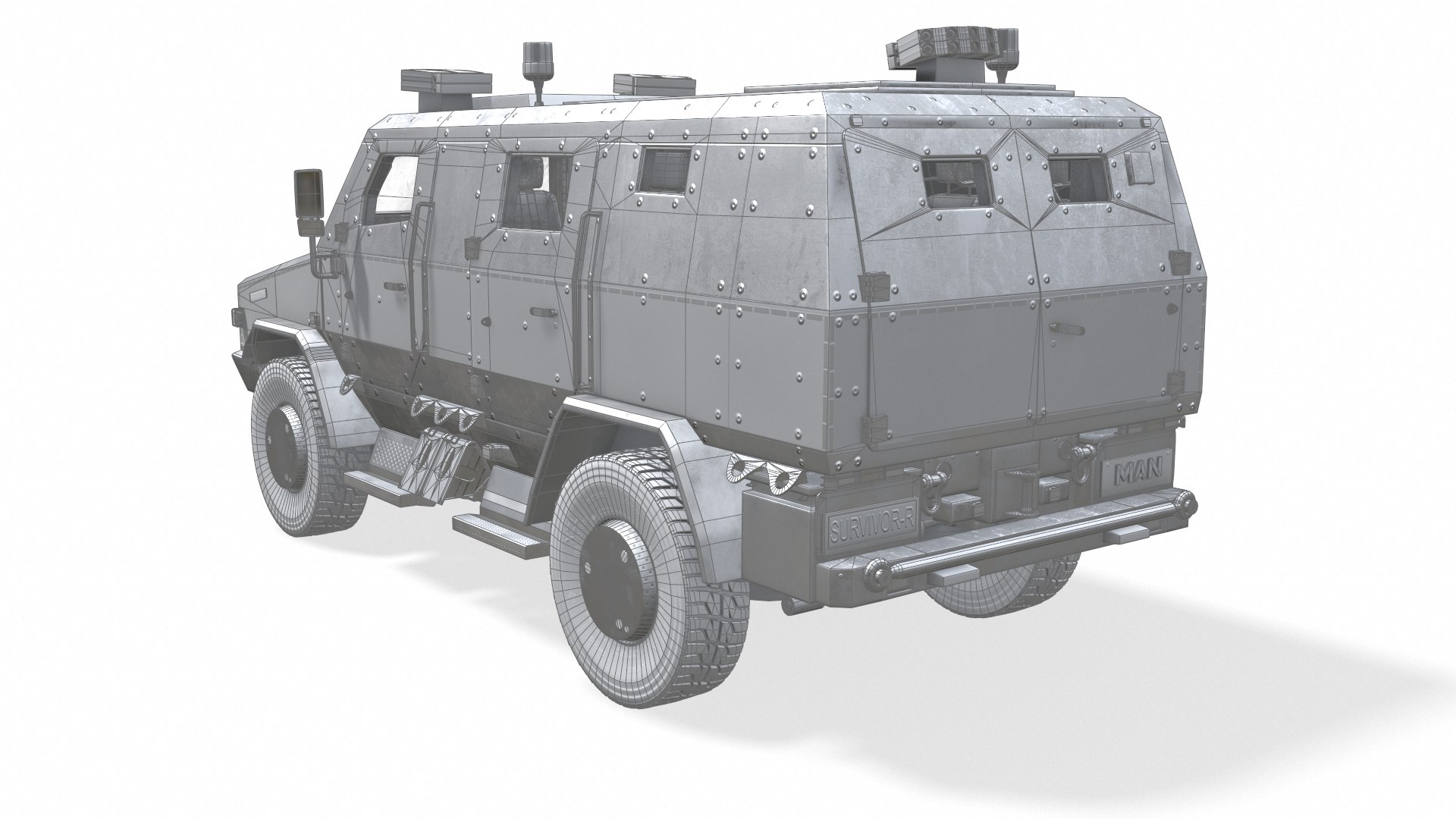 3D RMMV Survivor R Model - TurboSquid 1919295