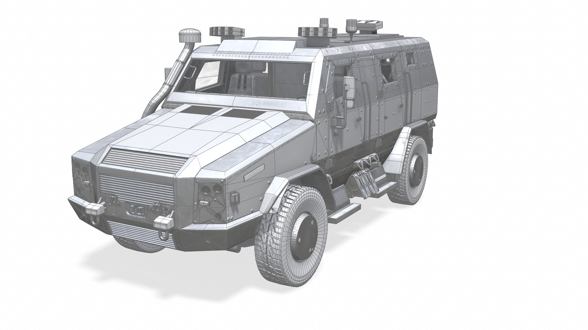 3D RMMV Survivor R Model - TurboSquid 1919295