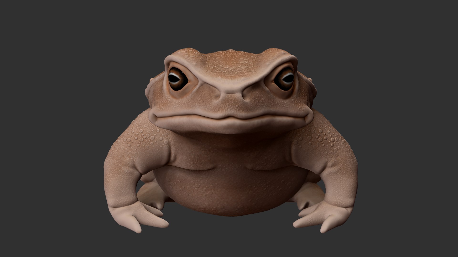 Spiny Earth Frog 3D Model - TurboSquid 1916162