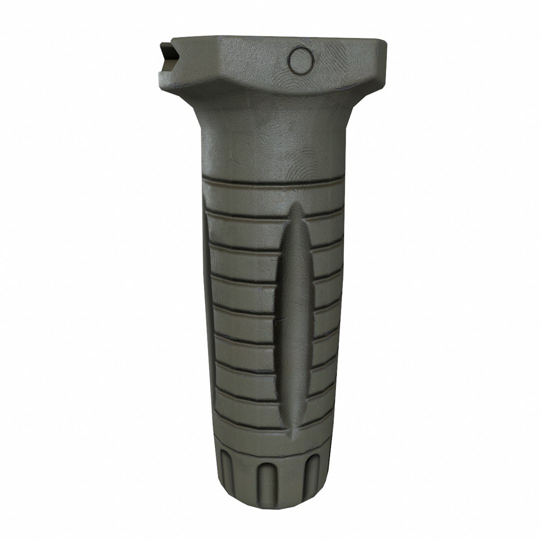 Vertical Foregrip Weapon 3D Model - TurboSquid 1404366
