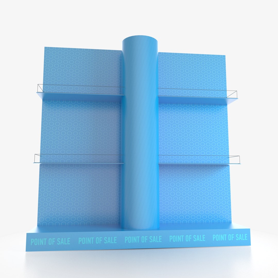 Display Rack 3D Model - TurboSquid 1372964