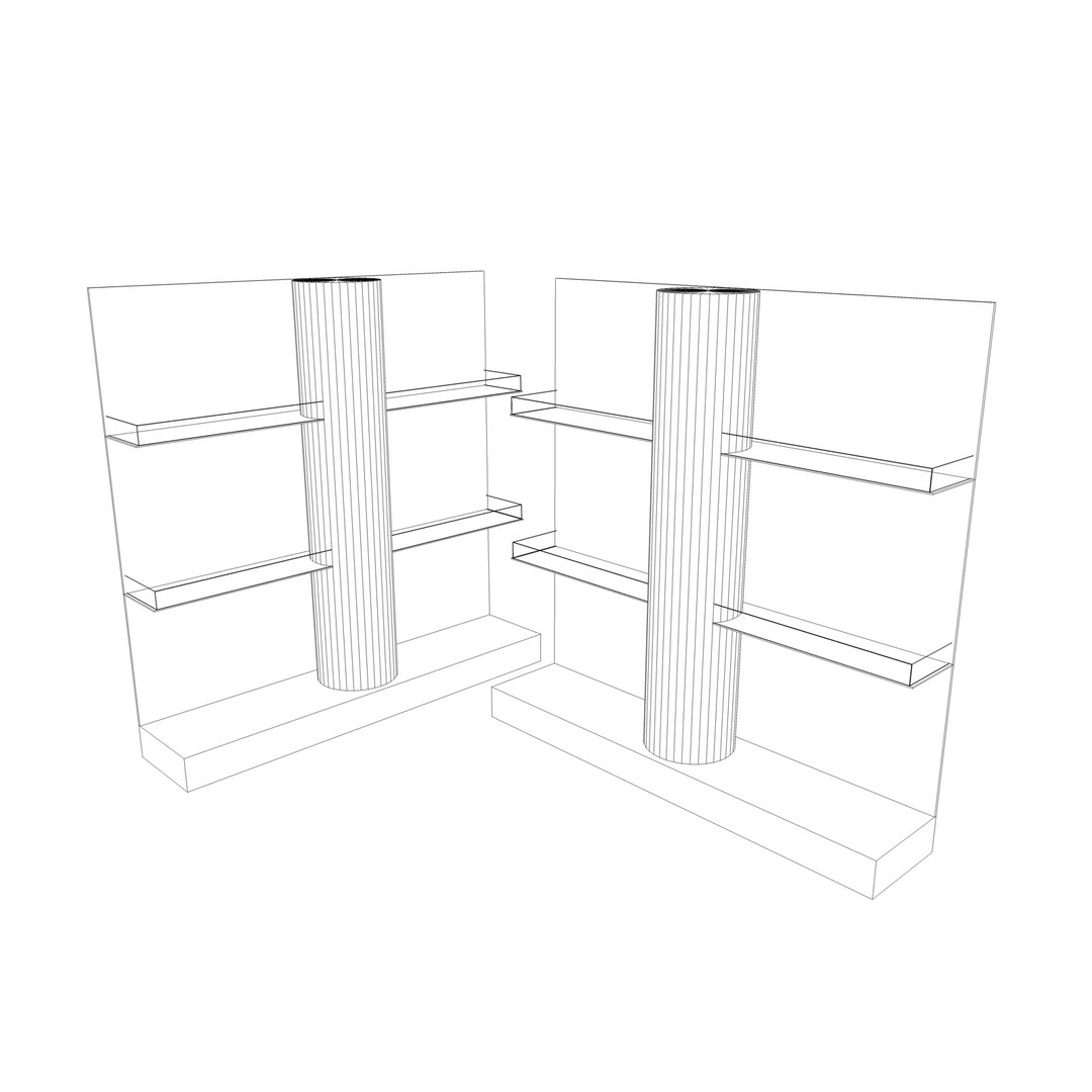 Display Rack 3D Model - TurboSquid 1372964
