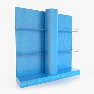 3D Display Rack Model - TurboSquid 1372968