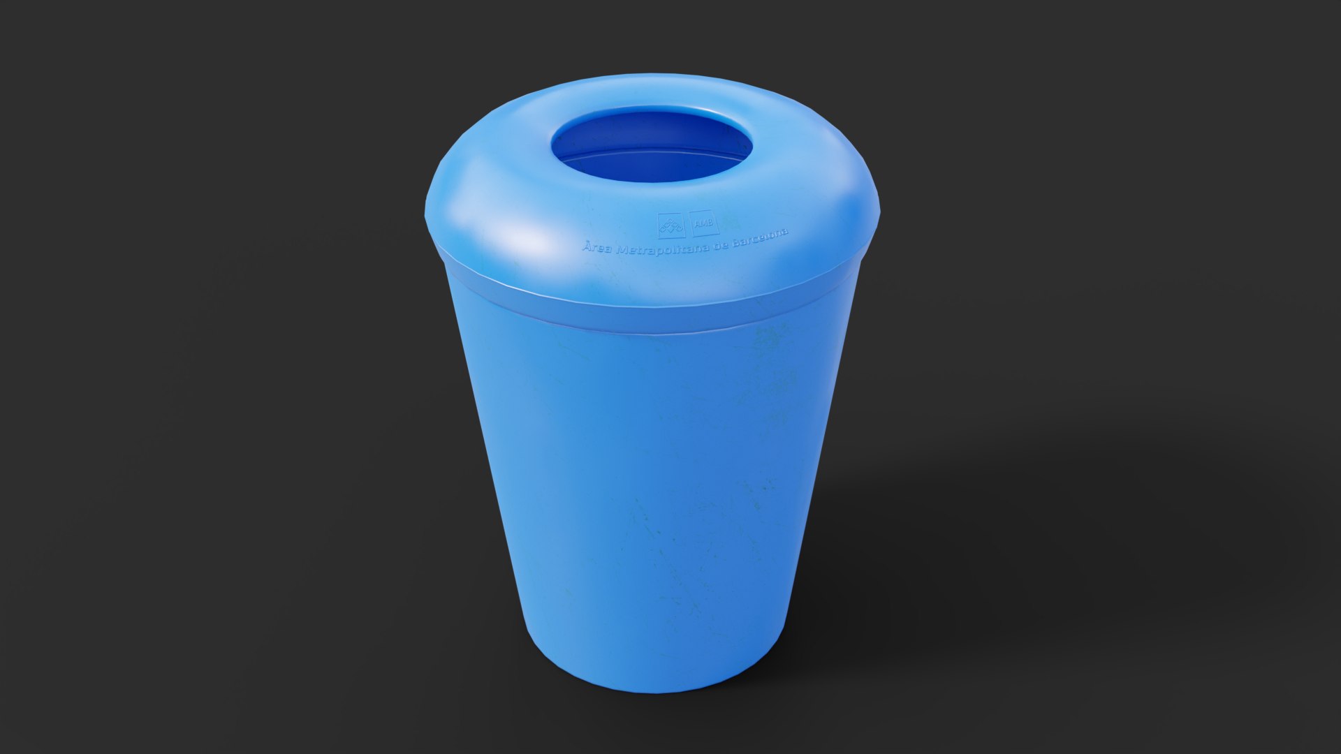 Collection 8 Low Poly Trash Bin Model - TurboSquid 2118009