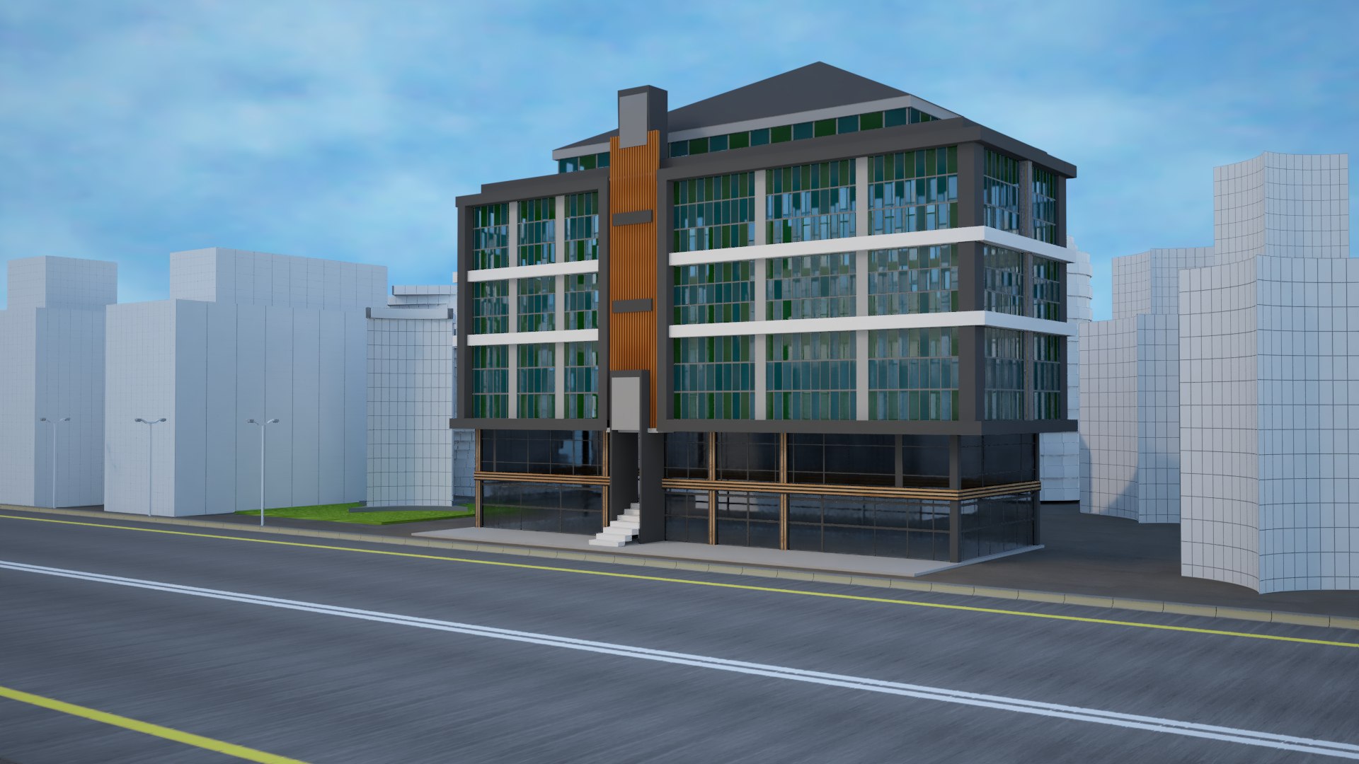 3D Model Business Center - TurboSquid 1631934