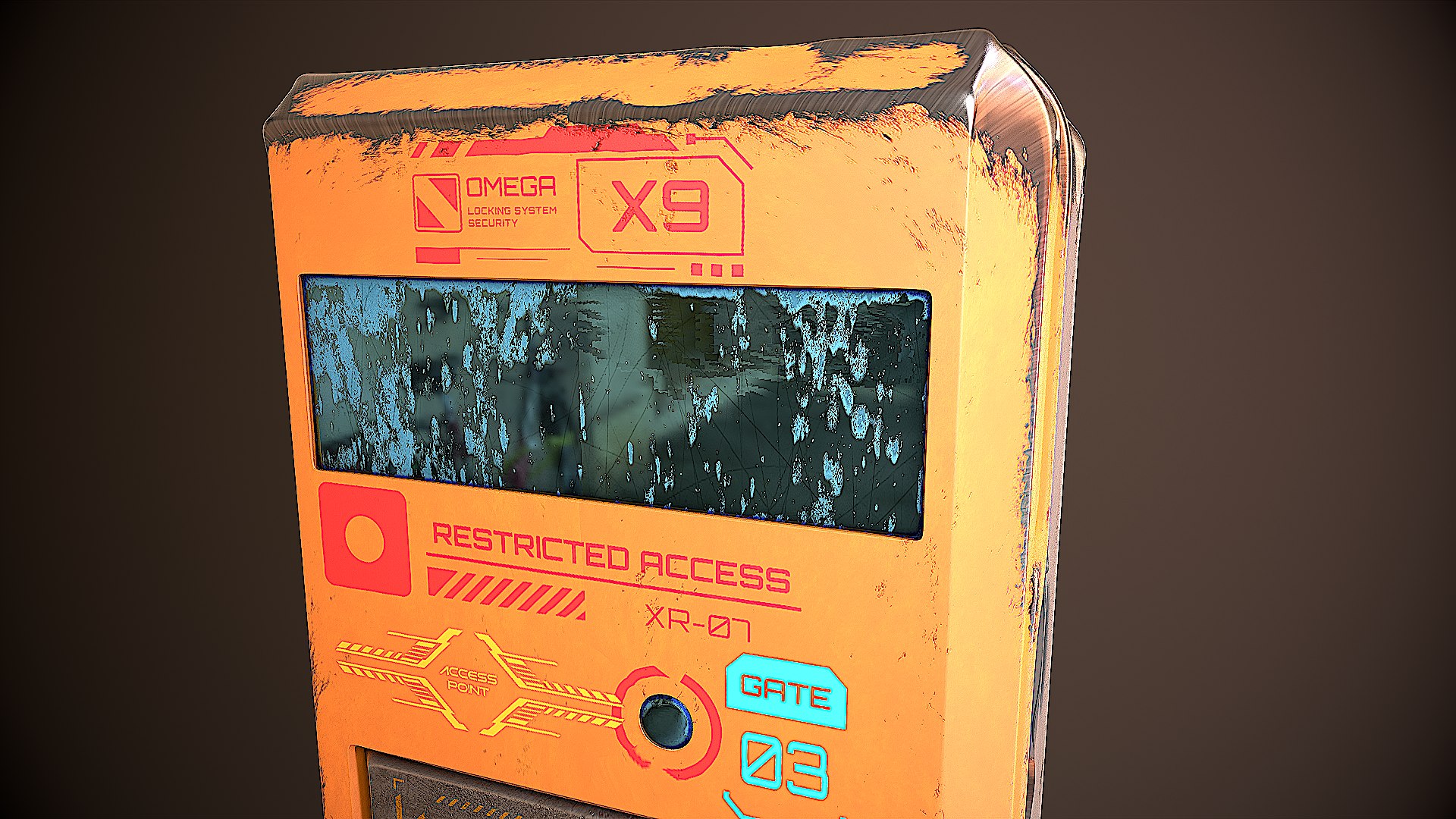 3D Ticket Stamping Machine Model - TurboSquid 2088674