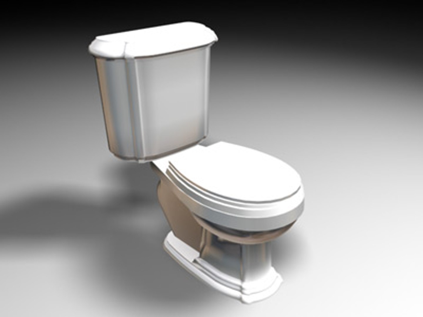 toilet 3d model
