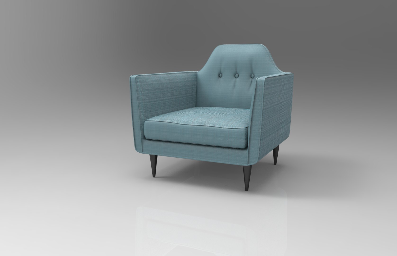 modern chair 3d obj