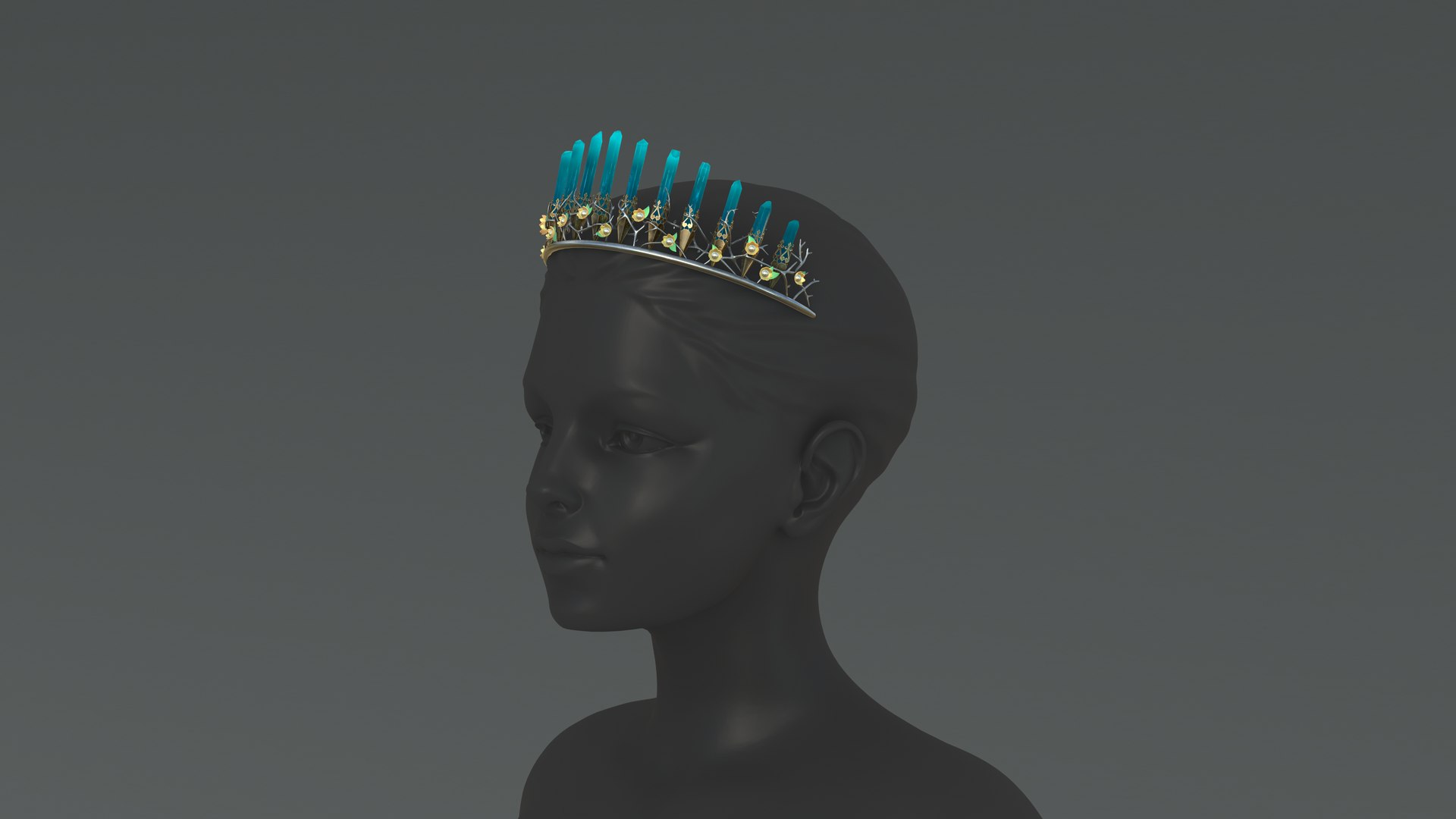 Stylized Tiara 3D Model - TurboSquid 2084794