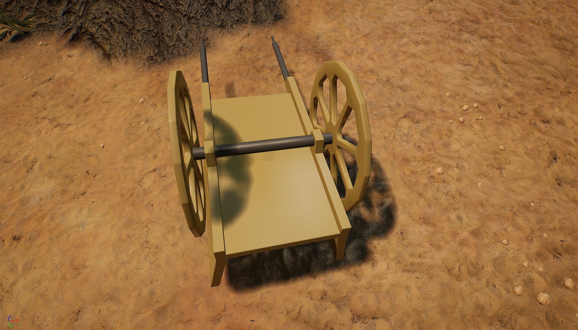 3D Wheelbarrow Model - TurboSquid 2246616