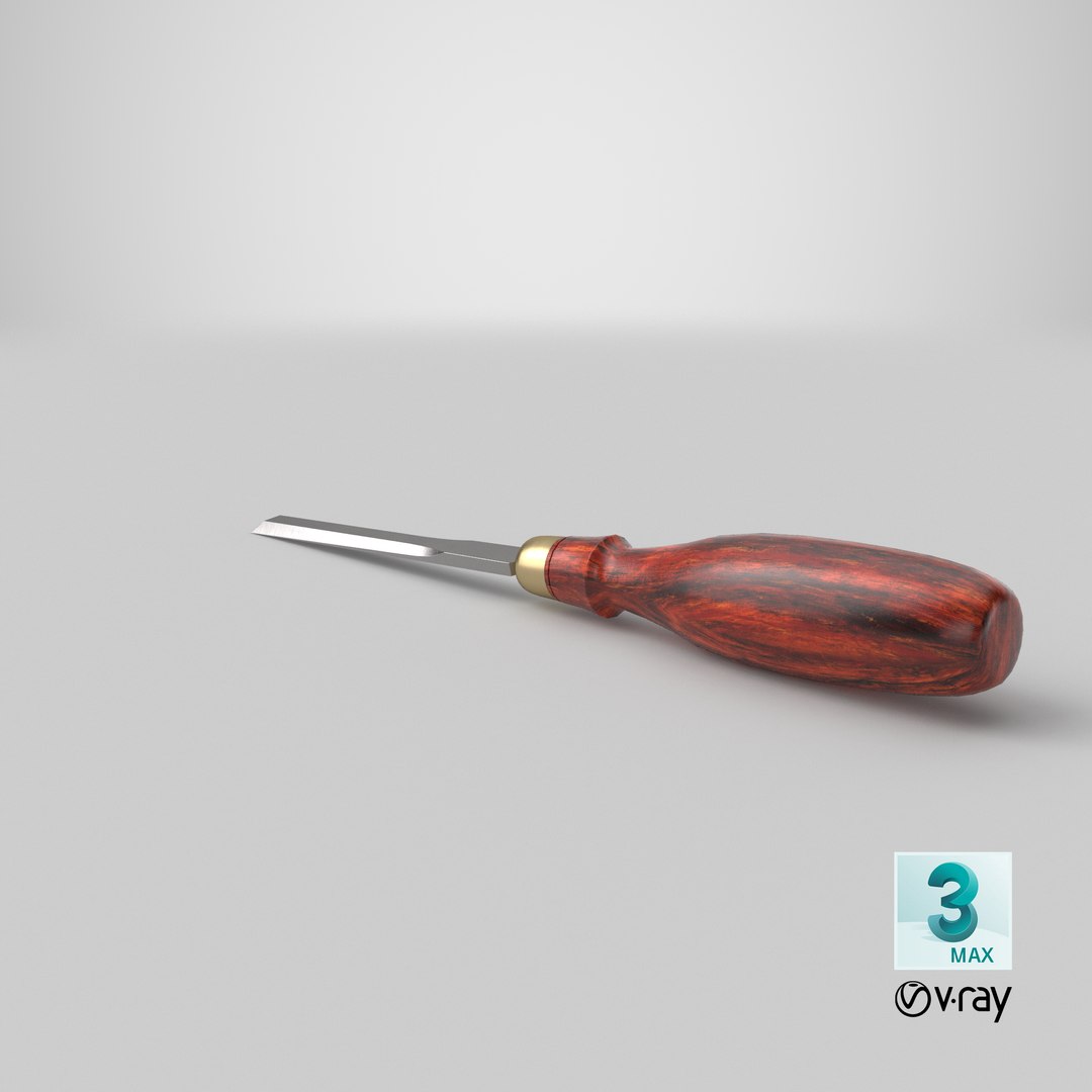 Woodworking Chisel 3D Model - TurboSquid 1478301