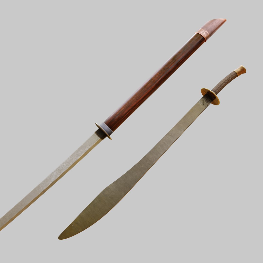 Free Sword Chinese 3D Model - TurboSquid 1673227