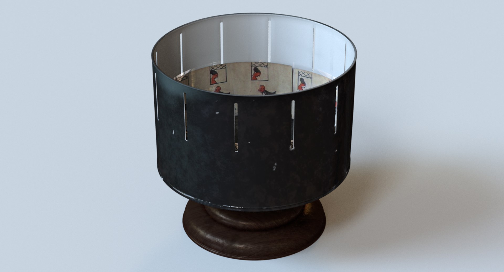 zoetrope toy 3d model