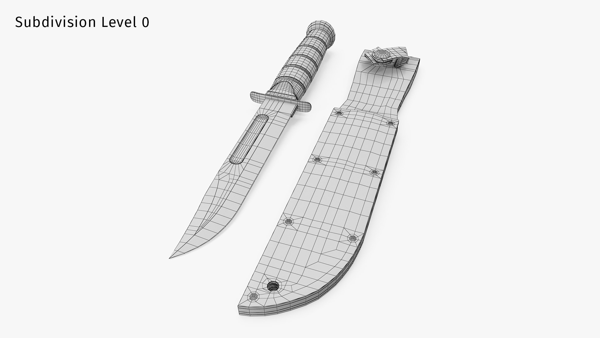 Usmc Ka-bar 3D Model - TurboSquid 1486231