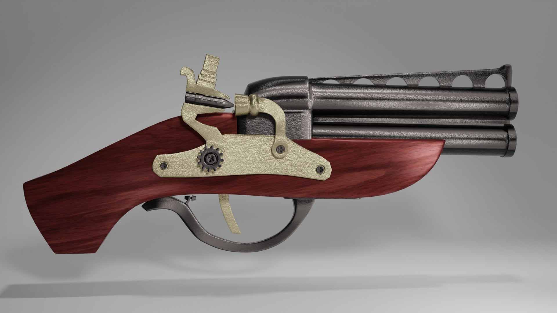 Pocket Musket 3D Model - TurboSquid 1941385