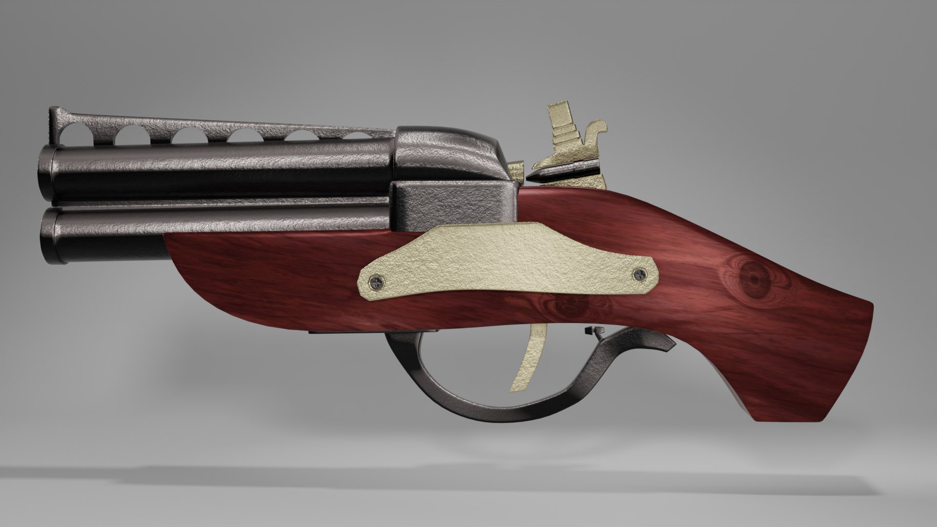 Pocket Musket 3D Model - TurboSquid 1941385