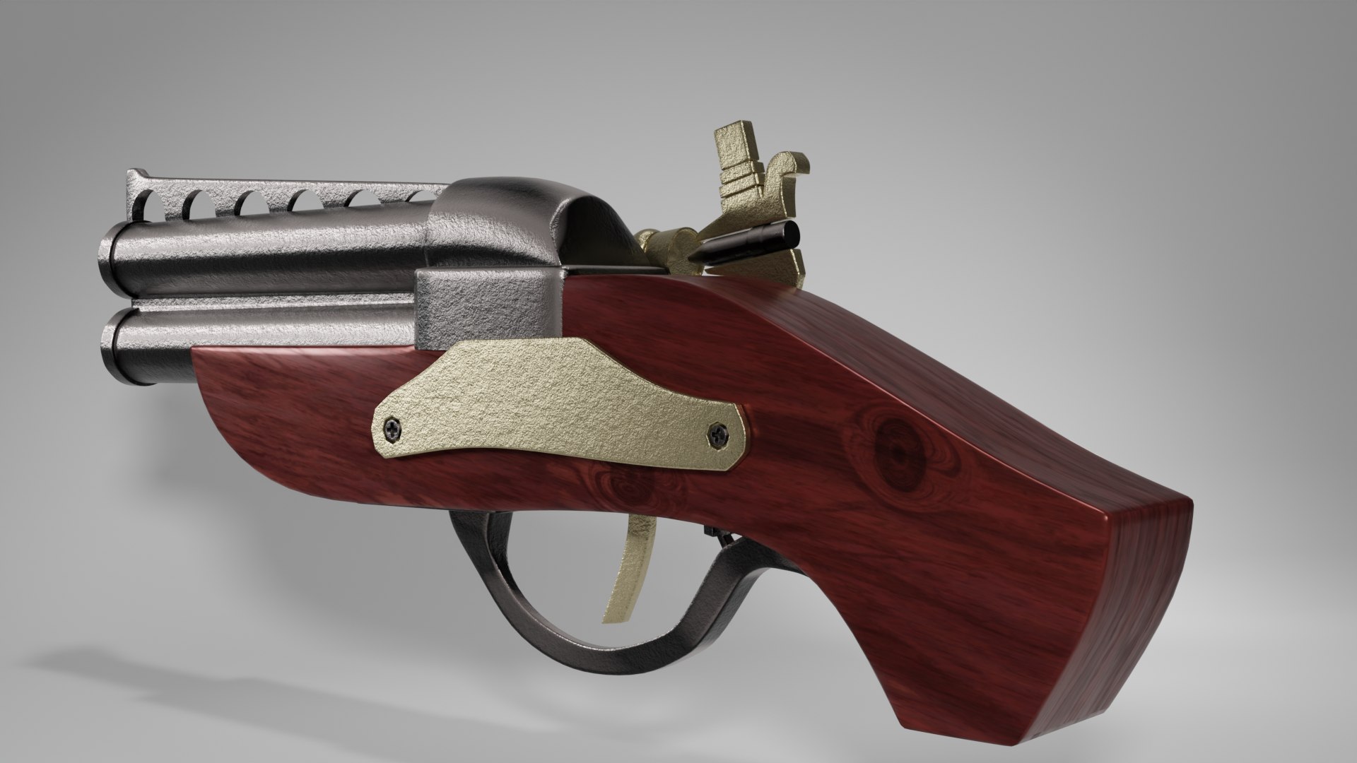 Pocket Musket 3D Model - TurboSquid 1941385