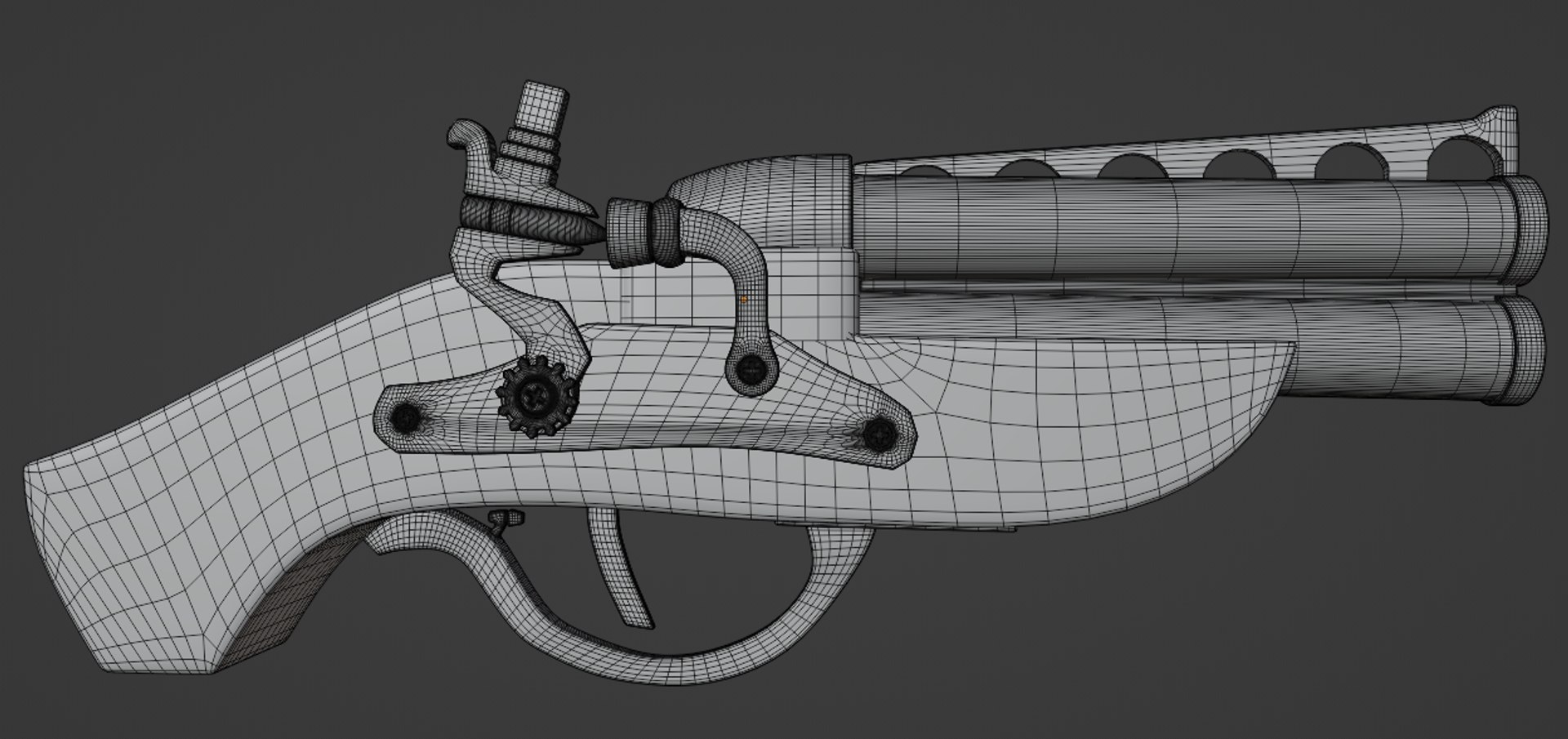Pocket Musket 3D Model - TurboSquid 1941385