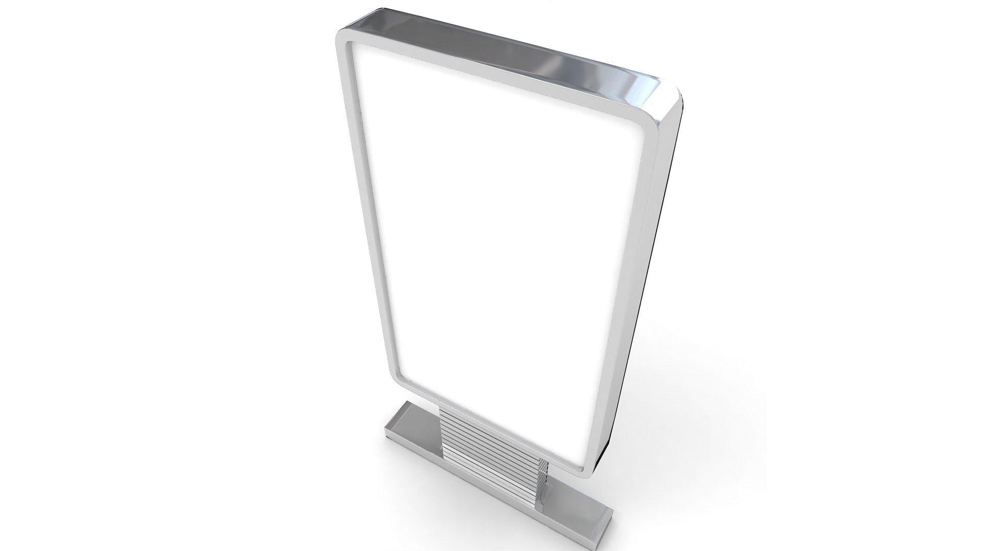 3D Advertising Display Stand - TurboSquid 2010663