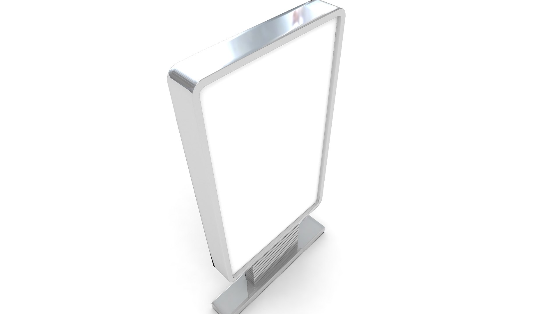 3D Advertising Display Stand - TurboSquid 2010663